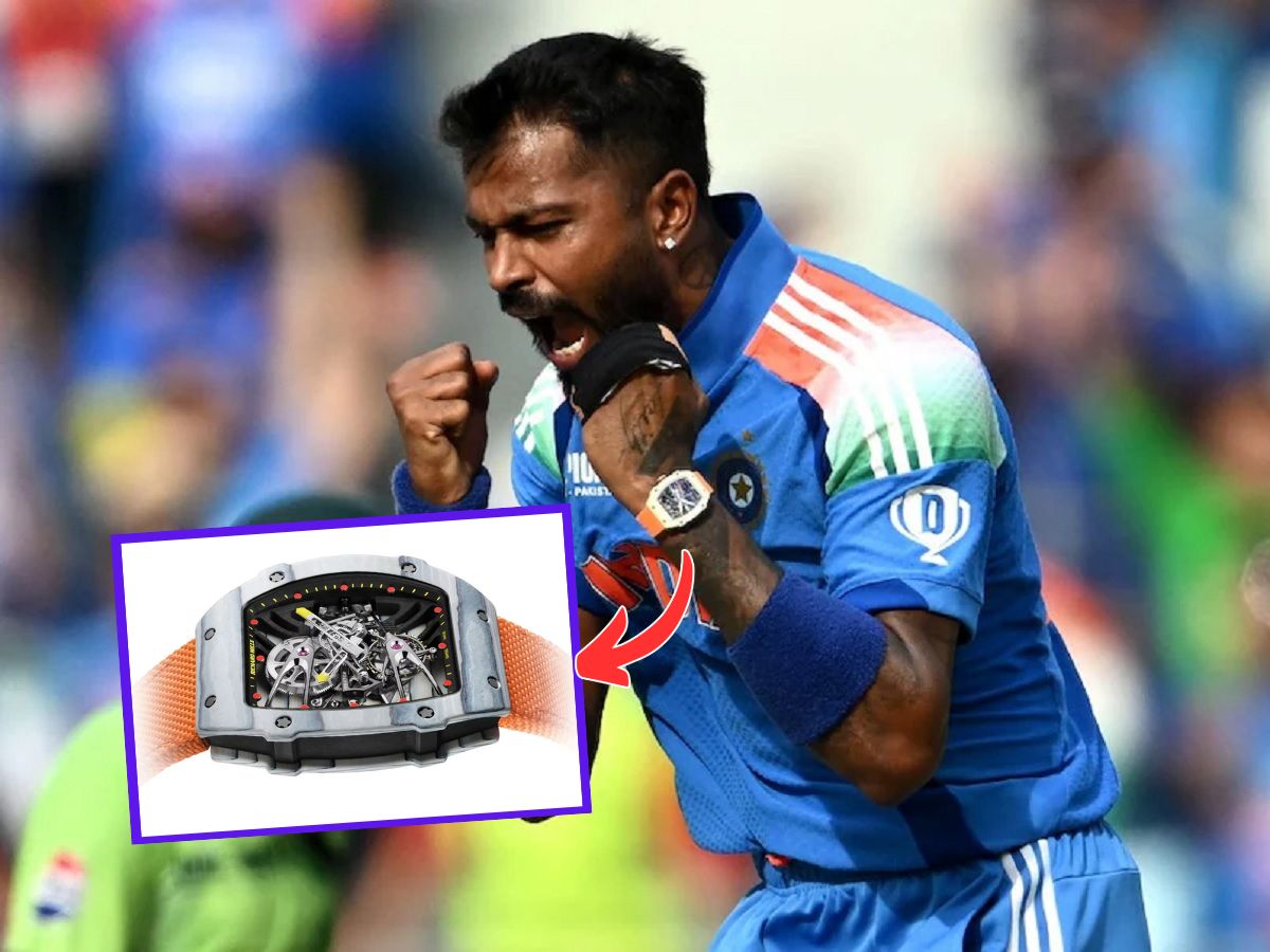Know Hardik Pandya Watch Price That Wore in IND vs PAK Match | PHOTO ...