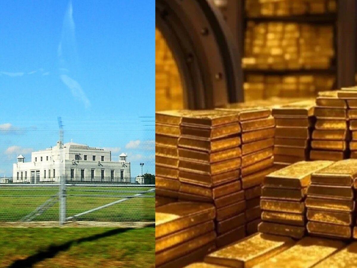 US Fort Knox Gold Reserves building 46 lakh kg gold kept in lockers World News | Gold : 'या ...