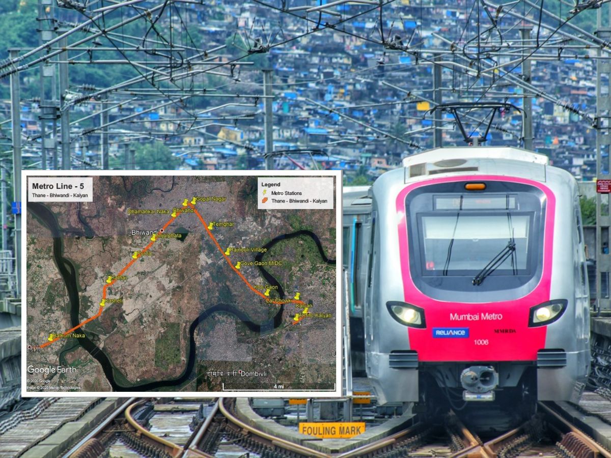 भिवंडीतून मुंबईत येणे सोप्पे होणार; लवकरच मेट्रो धावणार, अशी असतील 15 ...