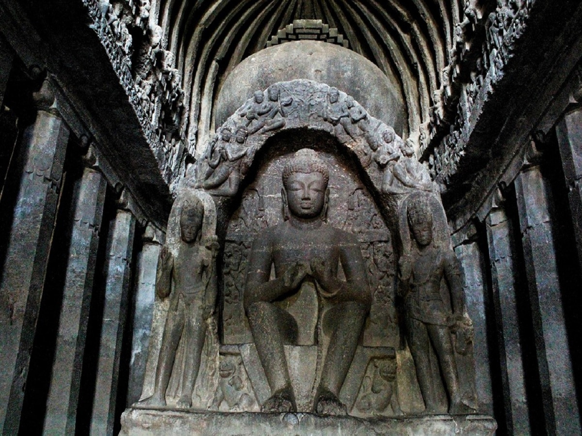 Verul Ellora Caves Kirnotsav Chhatrapati Sambhaji Nagar Verul Ellora ...