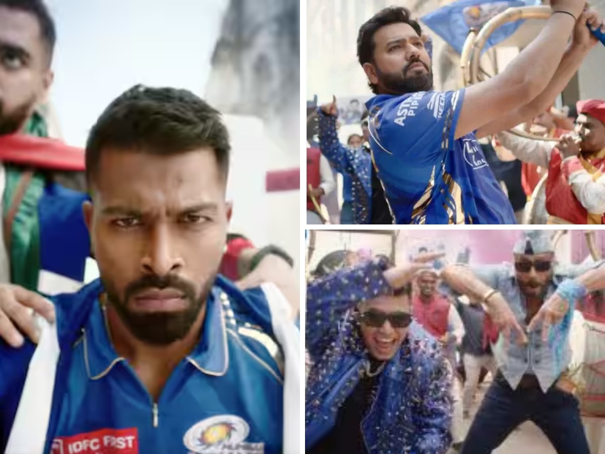 Mumbai Indians Official Anthem for IPL 2025 It is sung by Srishti Tawde ...