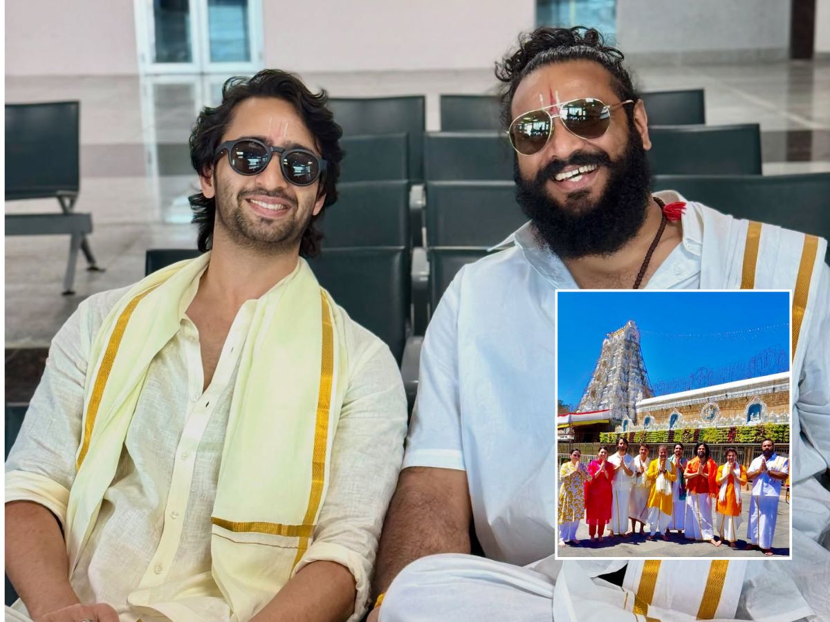 Shaheer Sheikh Seeks Blessing at Tirupati Temple During Ramadan Month ...