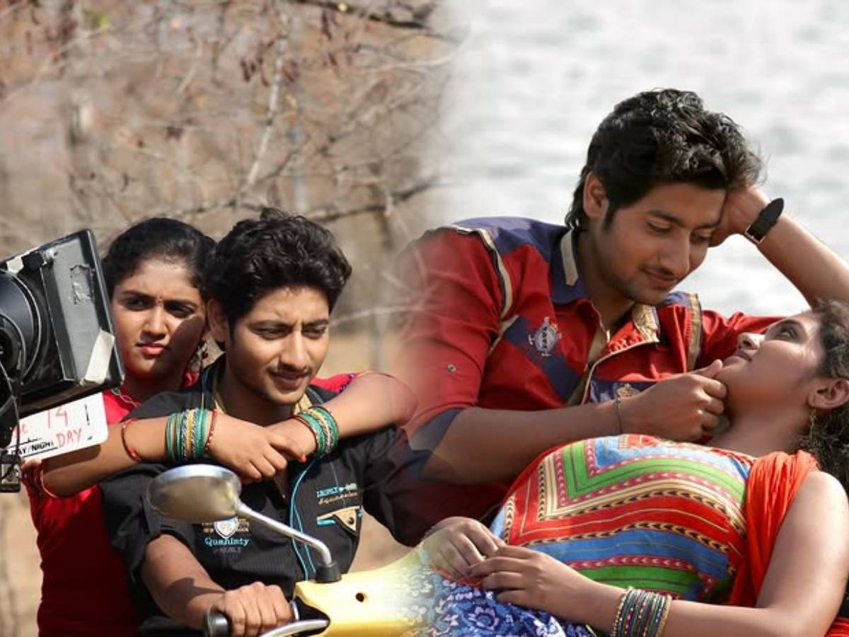 Akash Thosar shares a photo with Rinku Rajguru from the shooting of Sairat | 'सैराट'मधील ...