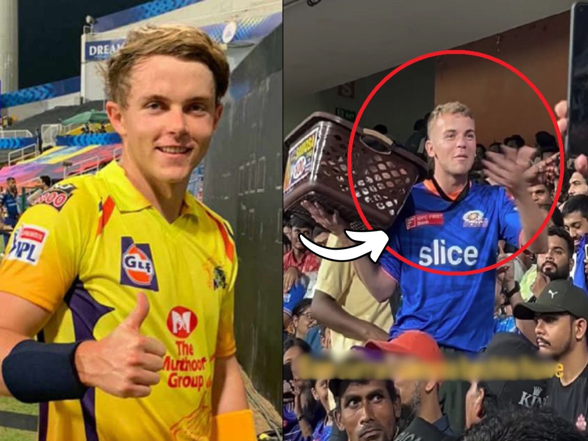 man who looks exactly like Sam Curran seen selling samosas during the ...