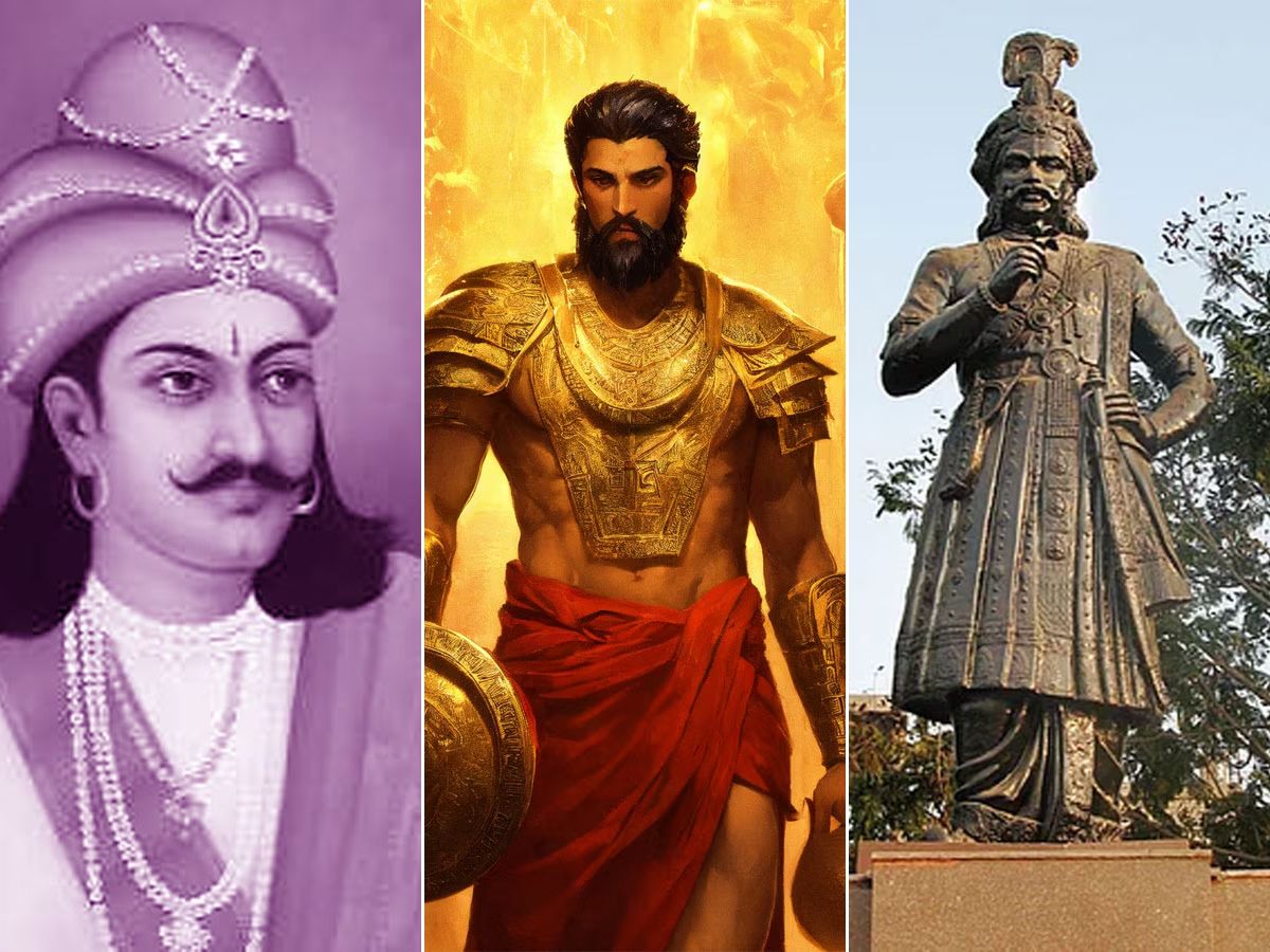 5 most powerful Hindu Indian King Mughals and British also afraid ...