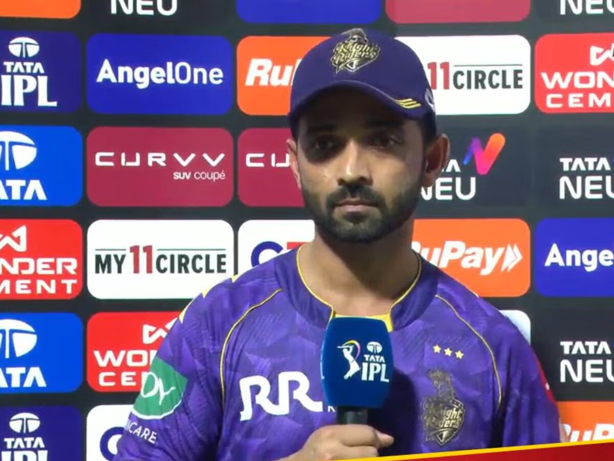 Ajinkya rahane blame openers for the defeat GT vs KKR ipl 2025 | पुन्हा एकदा पराभव! आता अजिंक्य ...