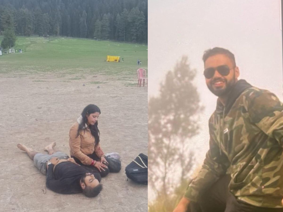 kanpur shubham dwivedi pahalgam terror attack victim wife aishnya pleaded for his life|हनीमूनवर ...