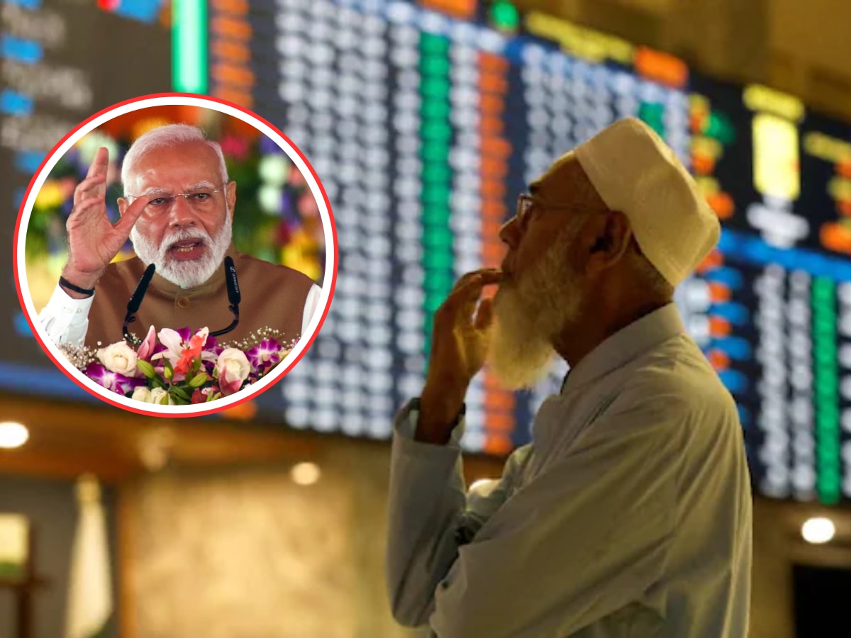 PM Modis decisions cause chaos in Pakistan stock market KSE-100 index|पंतप्रधान मोदींचा निर्णय ...