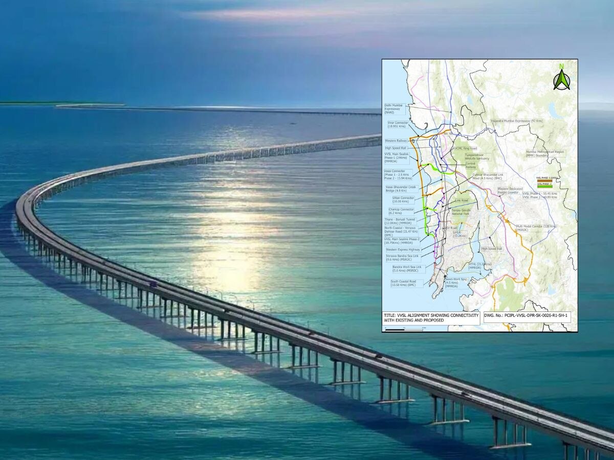 Uttan-Virar Sea Link Phase-1 Advances with Enhanced Connectivity Design ...