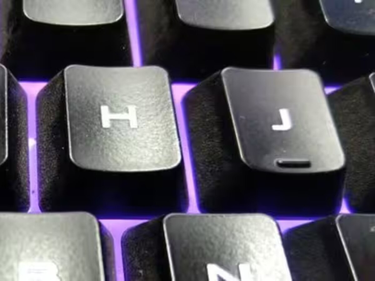 Why are there raised lines only on the F and J keys on the keyboard ...