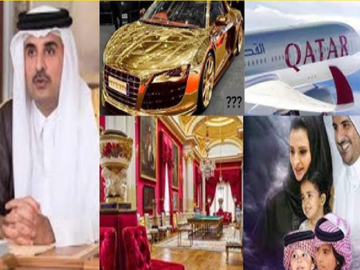 Qatar King House: 100 खोल्यांचा 'गोल्डन पॅलेस', 500 आलिशान गाड्या अन् ...