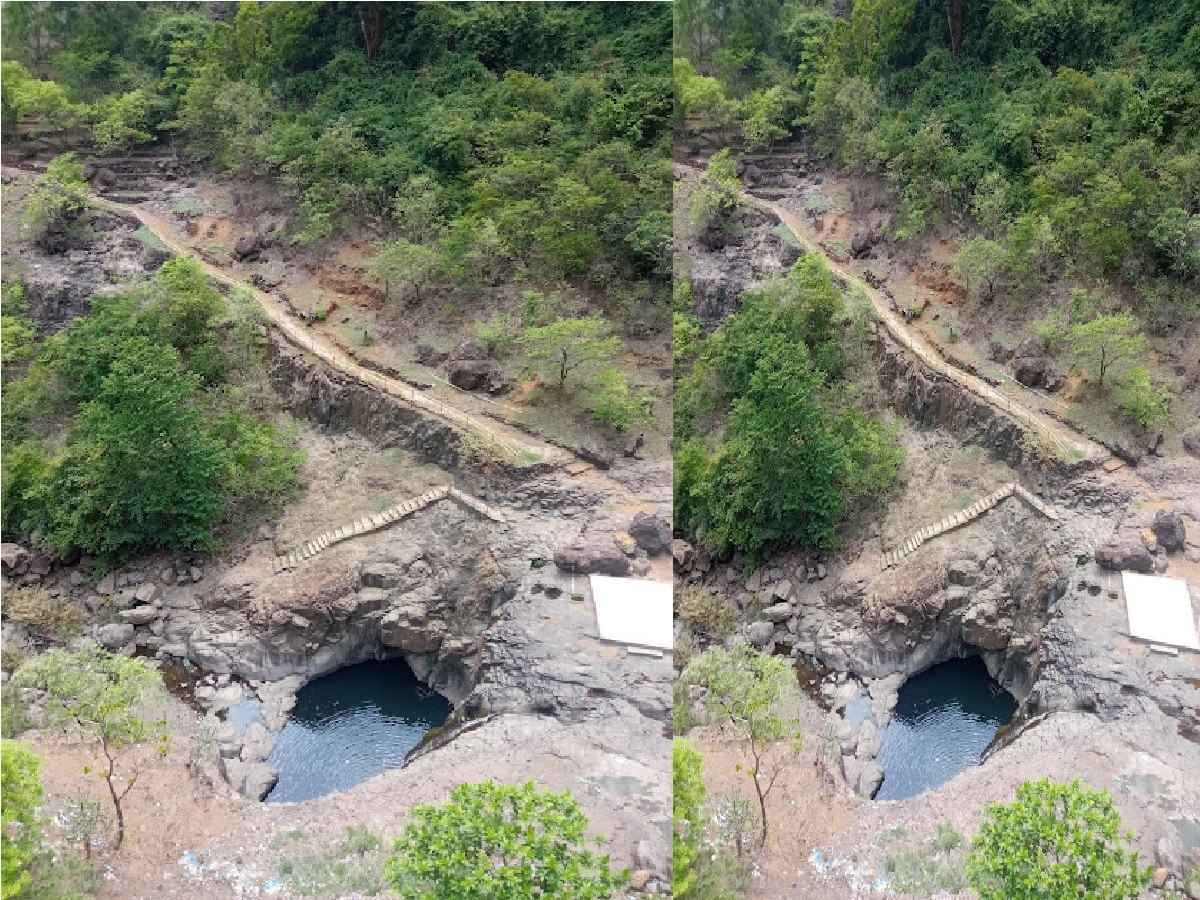 Ratnagiri Secret Waterfall Flows in Summer Marleshwar Waterfall ...