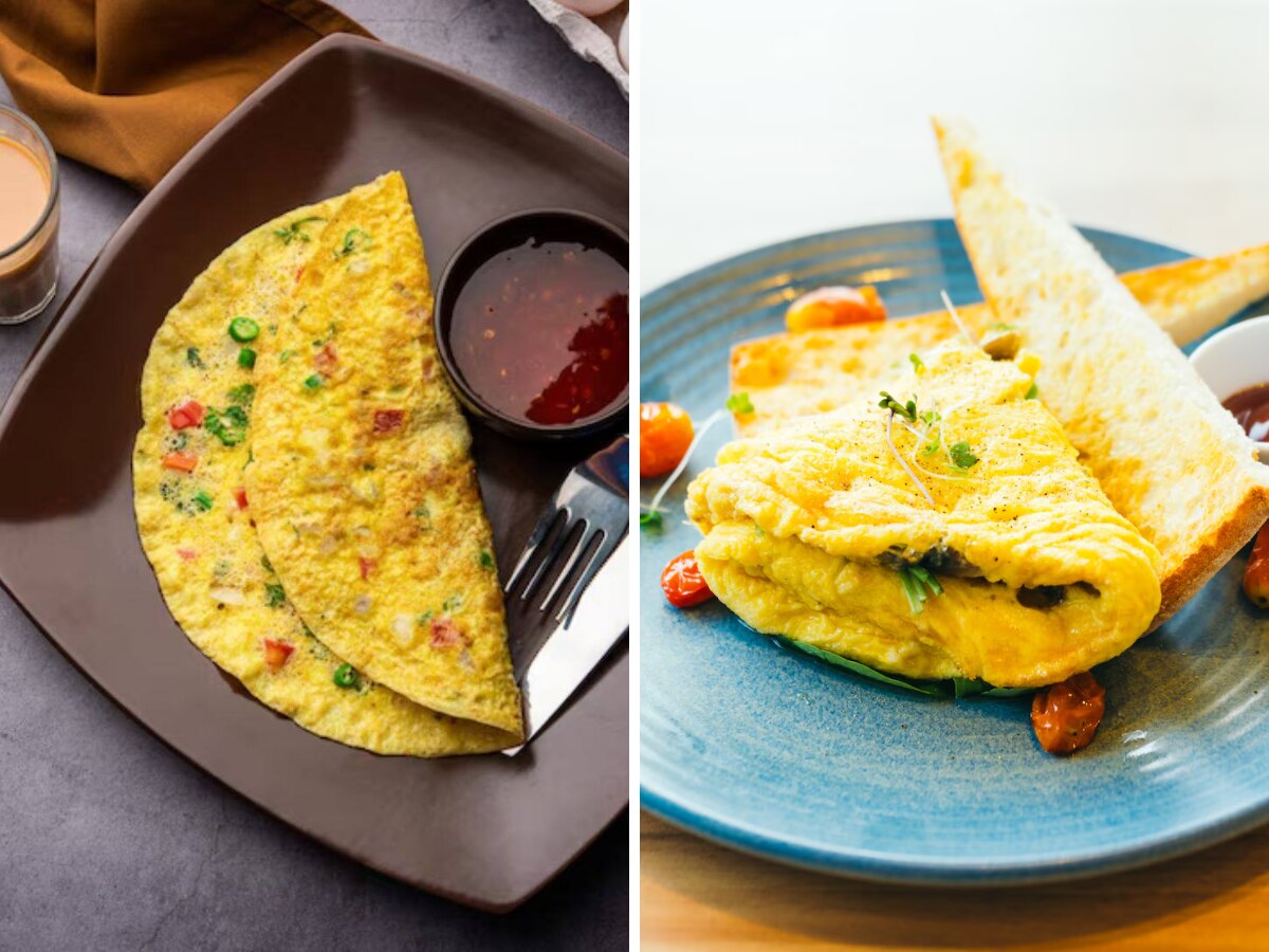 From masala to bhurji style... Try these different omelettes for Sunday ...