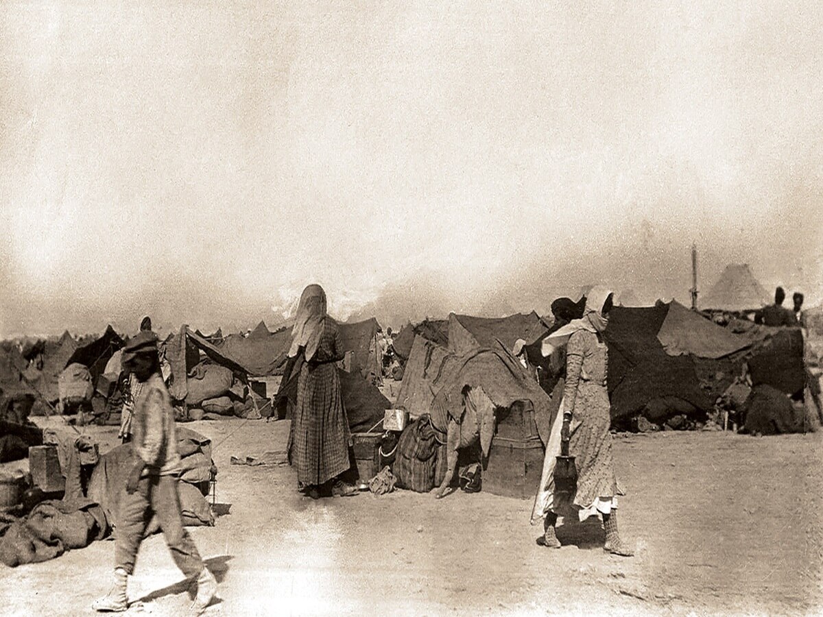 Shocking Armenian genocide during turkish empire World War I World news ...