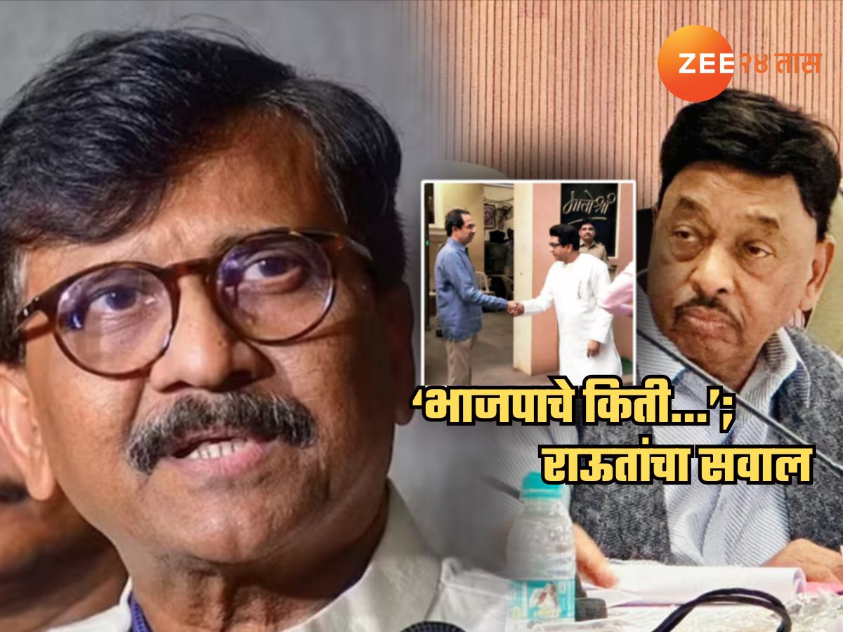UBT Shivsena MP Sanjay Raut Slams Narayan Rane Over His Comment About Raj Uddhav Thackeray ...