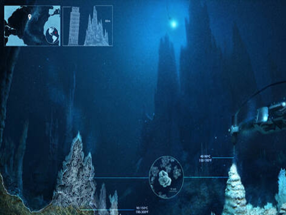 Atlantis Lost City Hydrothermal Field Earth's largest city lost 120000 ...