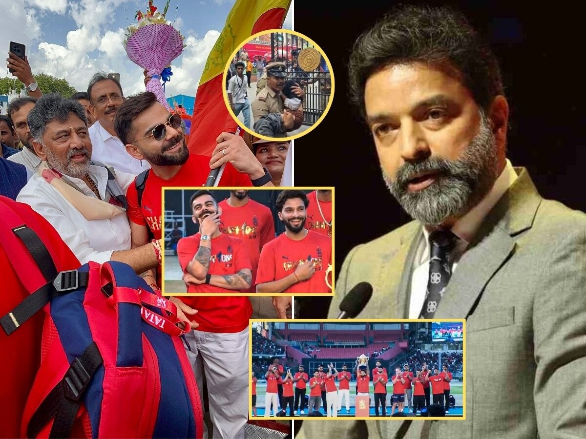 IPL Chairman Arun Dhumal on RCB Celebration inside stadium Amid Tragedy ...