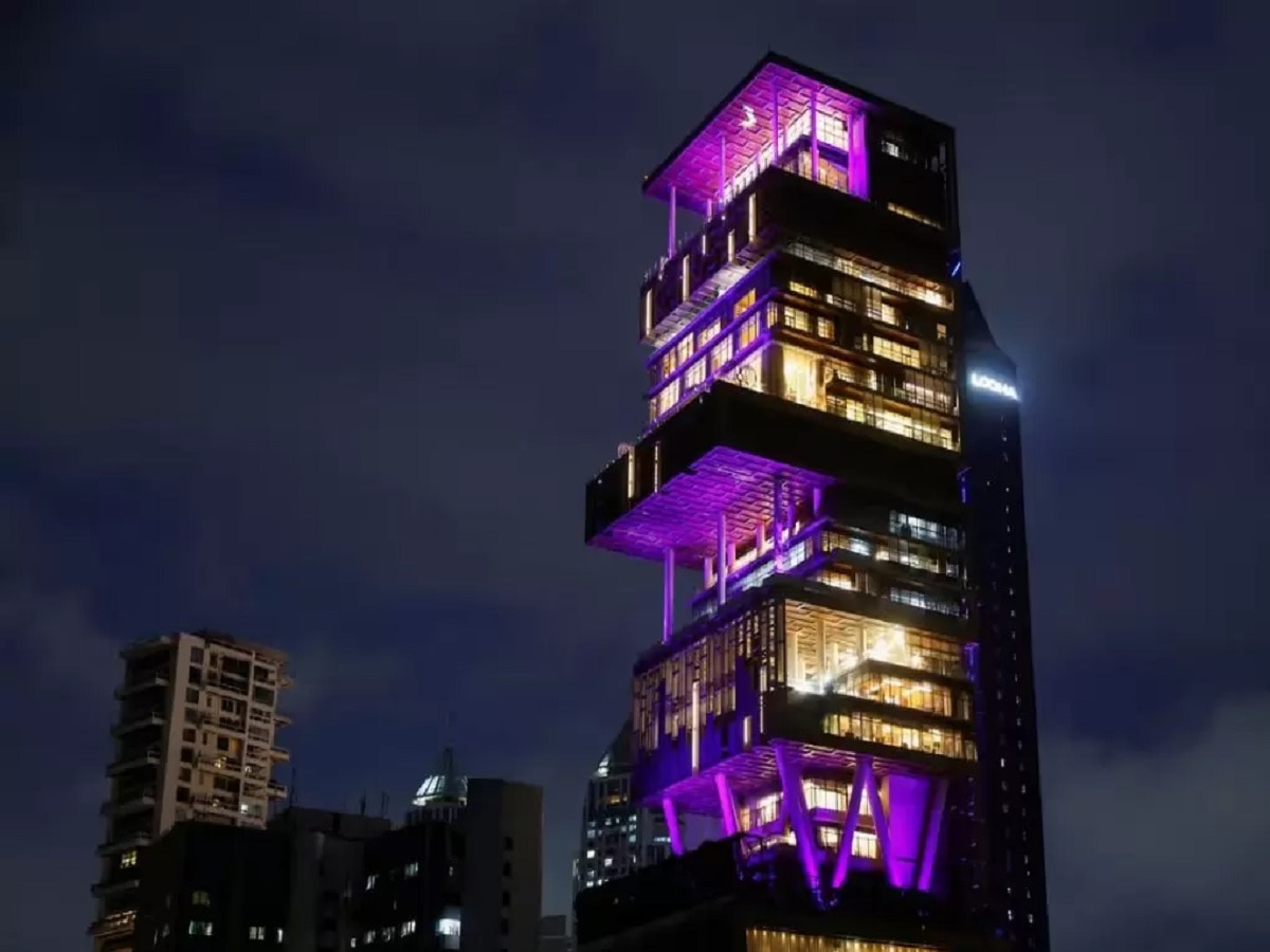 Antilia Mukesh Ambani Antilia mumbai Why not Ambani's Antilia House Mumbai AC Mumbai News ...