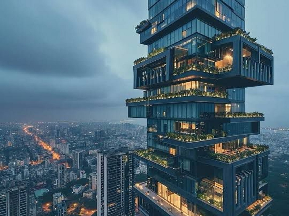 Antilia Mukesh Ambani Antilia mumbai Why not Ambani's Antilia House Mumbai AC Mumbai News ...