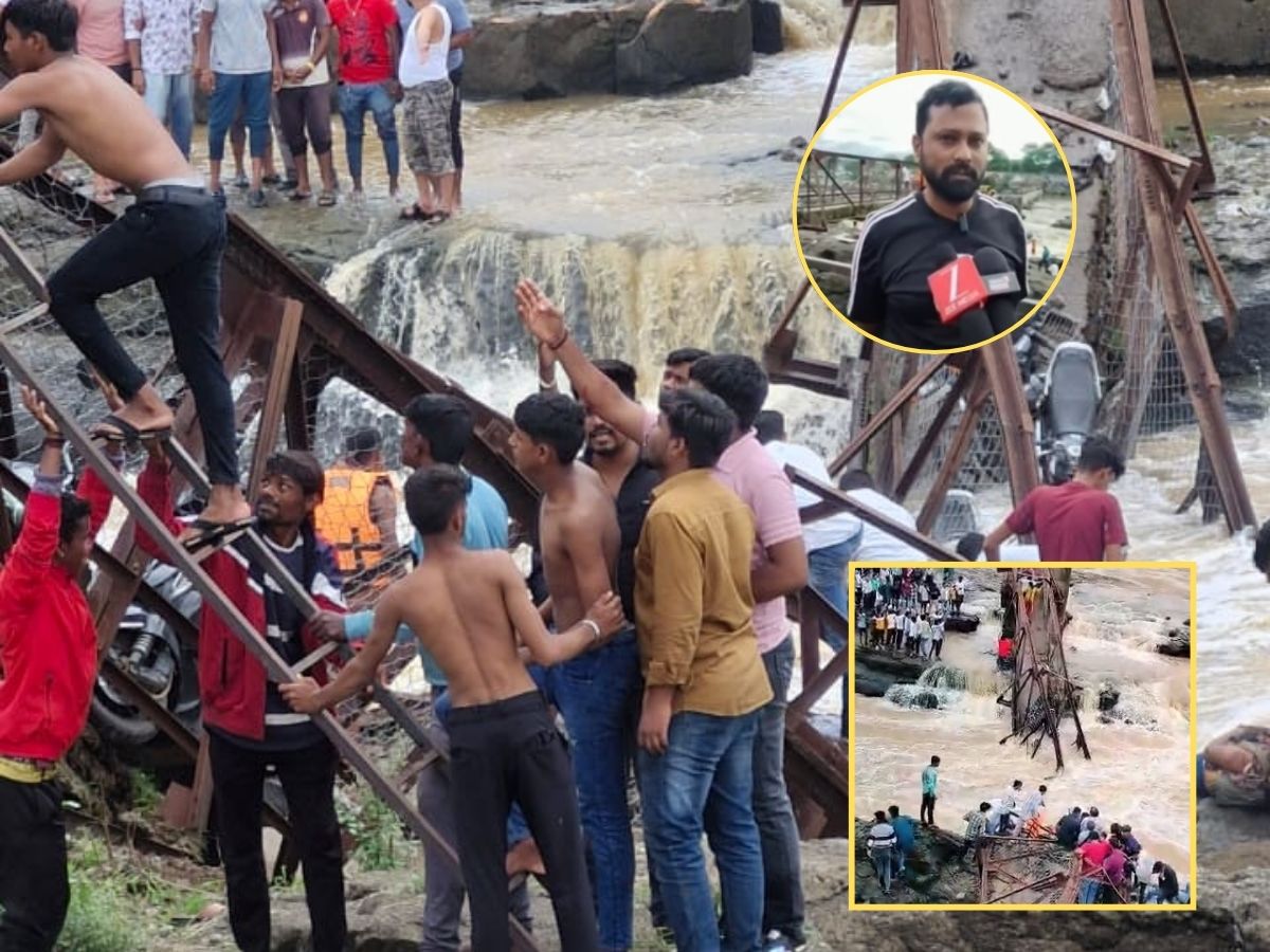 Pune Kundmala Indrayani River Bridge collapse Eye witness revelas 200 to 250 people were on ...