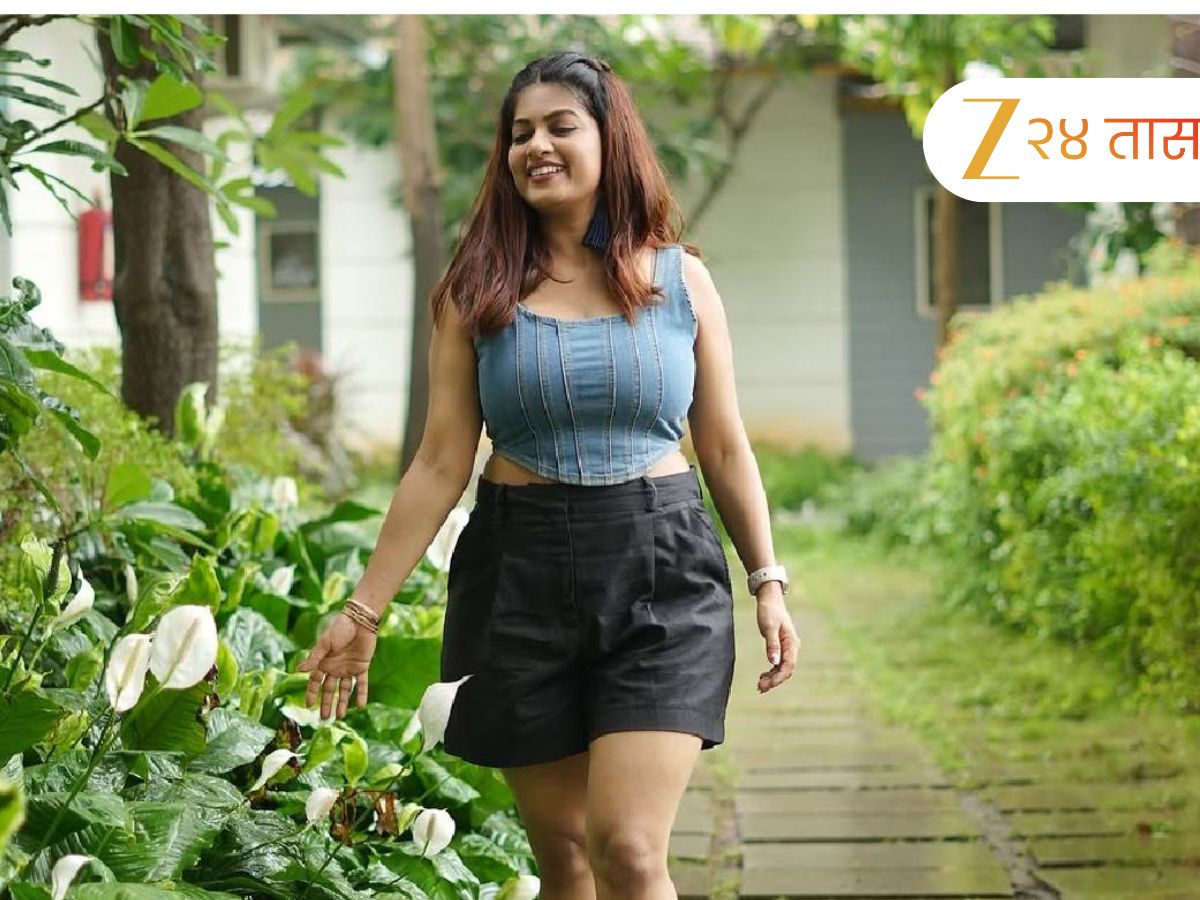 marathi actress dhanashri kadgaonkar nature photoshoot see photo ...