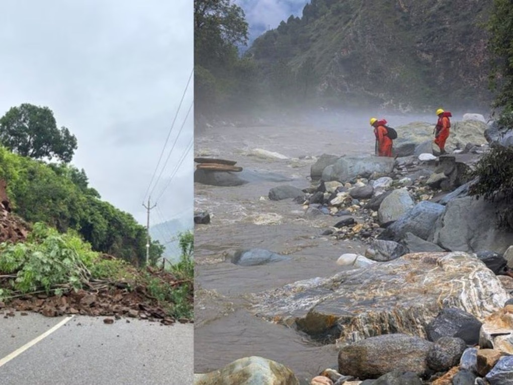imd alert heavy rain caused flood himachal uttarakhand jammu kashmir divastating photos ...