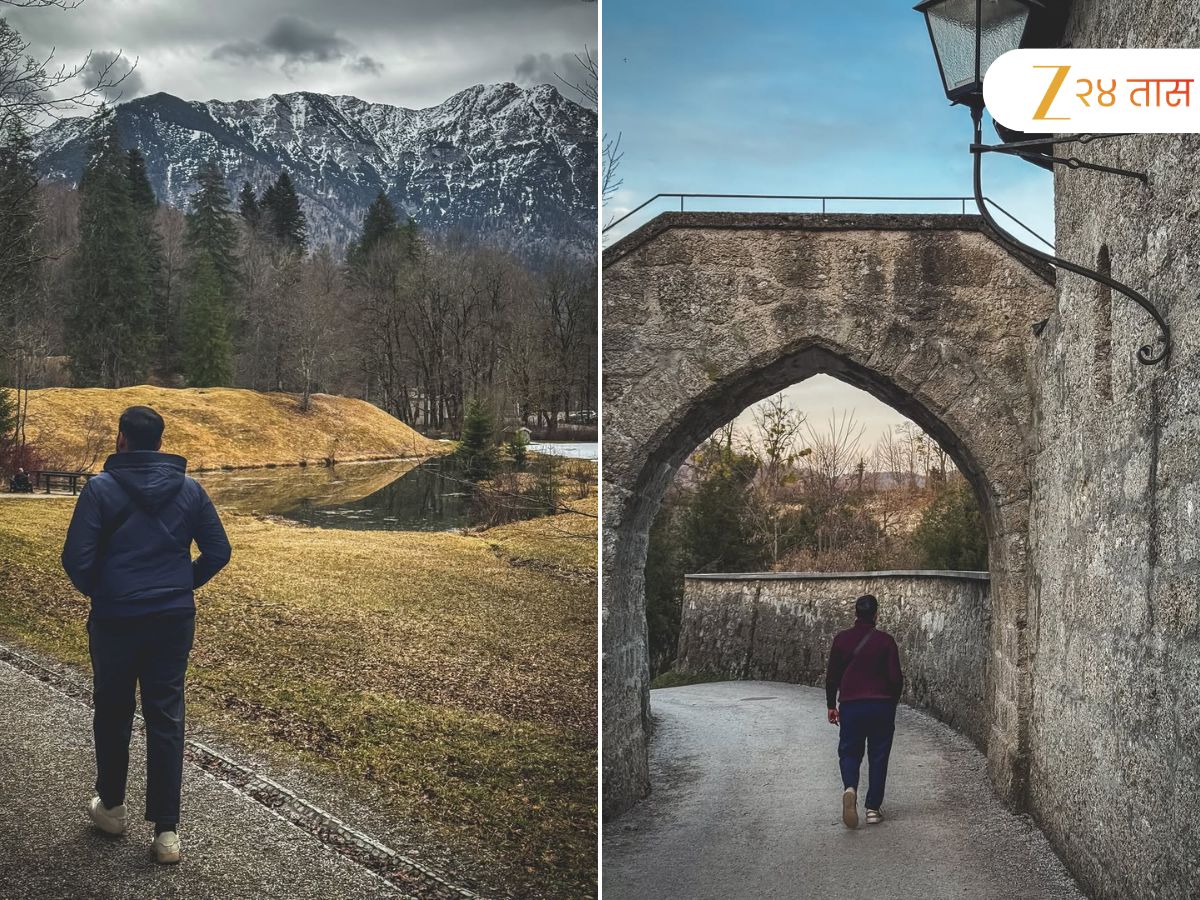 Marathi Celebrity Siddharth Chandekar and Mitali Mayekar visit various ...