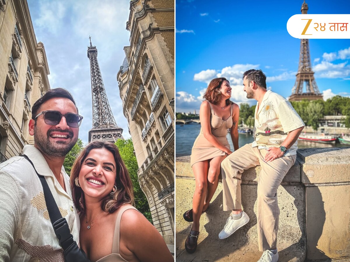 Marathi Celebrity Siddharth Chandekar and Mitali Mayekar visit various ...