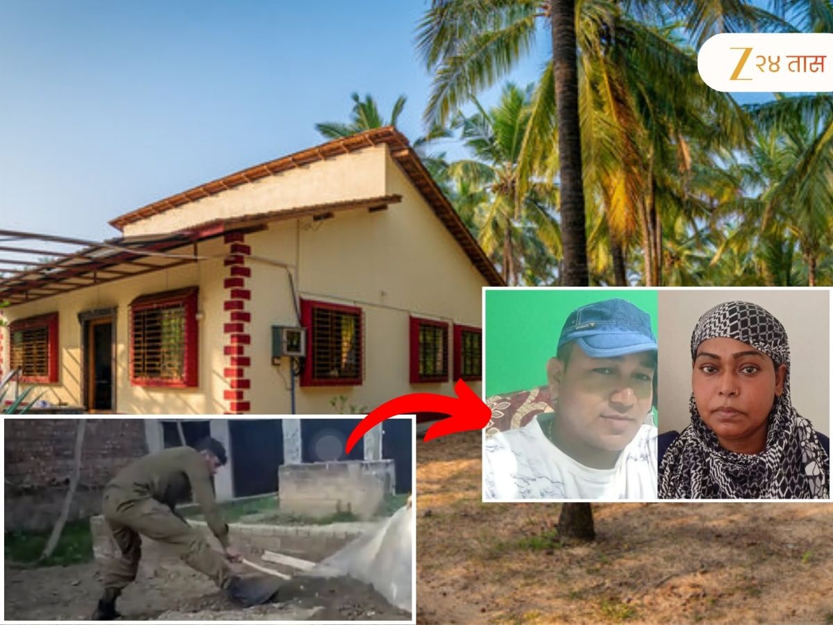 38 Years Women killing husband digging body at home; सोनमपेक्षाही ...