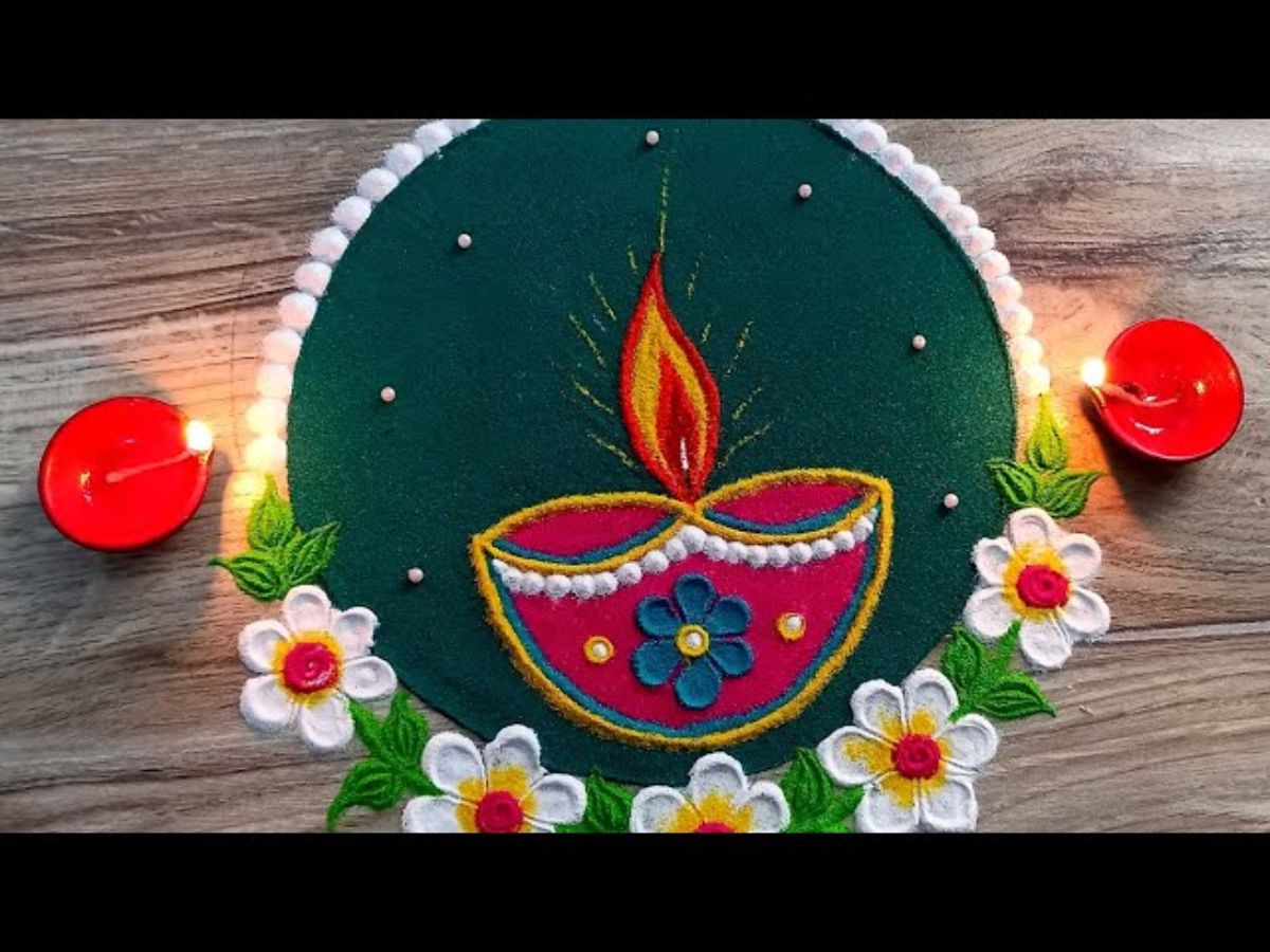 Easy Deep Amavasya Rangoli designs 2025 7 unique pattern for rangoli ...