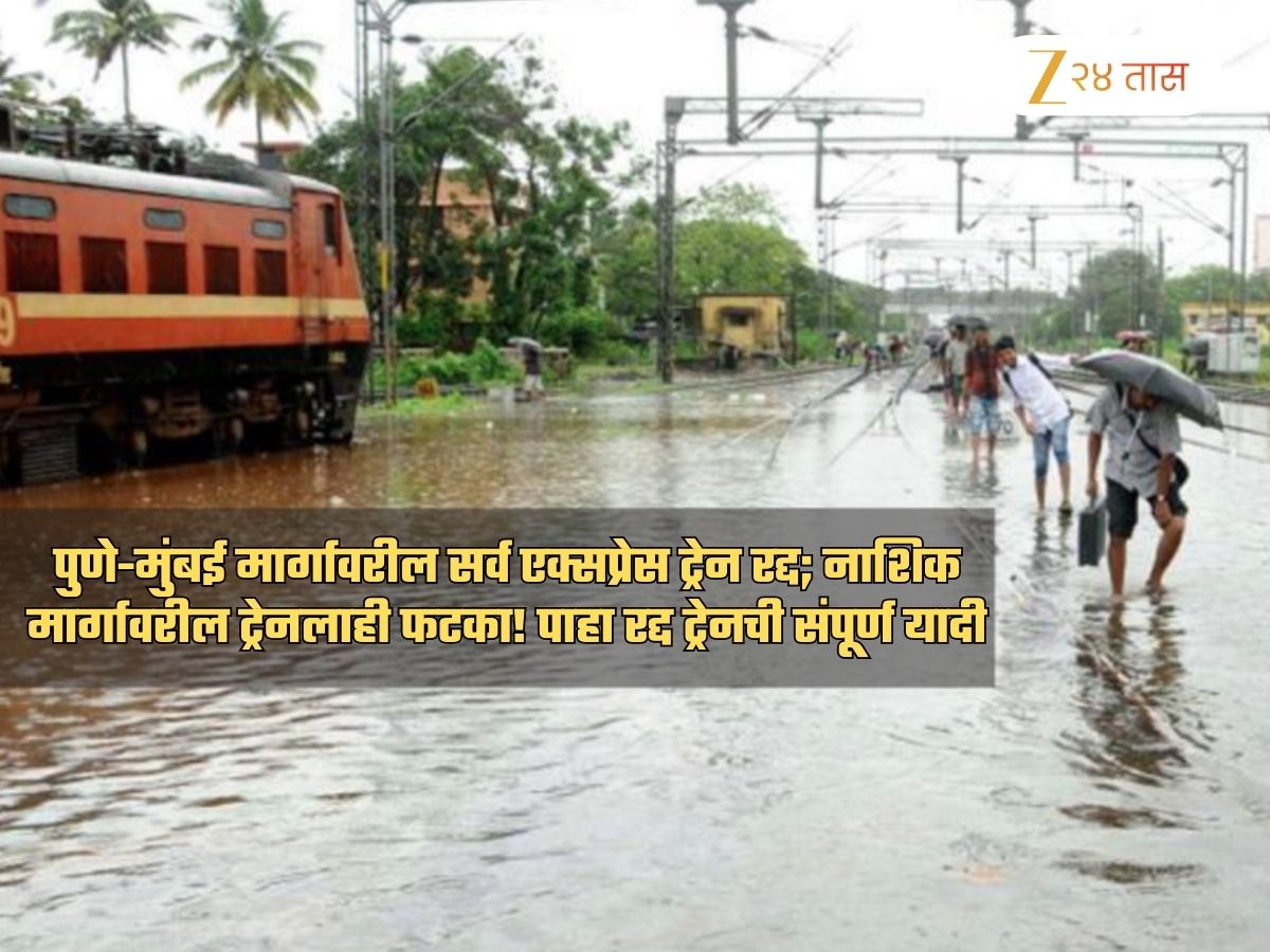 Mumbai Rains News Today 20 August heavy rain red alert in mumbai List ...