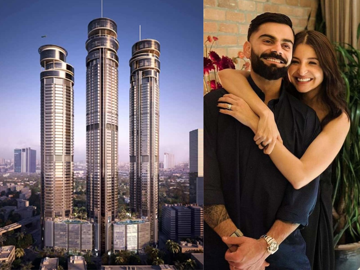 Virat Kohli And Anushka Sharma Mumbai House Inside Photos | विराट ...