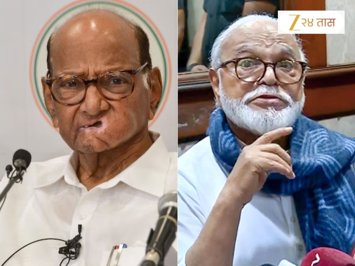 Sharad Pawar Chhagan Bhujbal word fight over reservation Maratha OBC | पवार आणि भुजबळांमध्ये ...