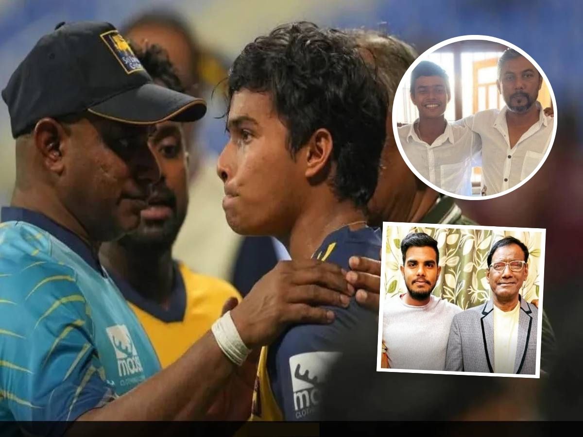 dunith wellalage lost his father due to heart attack after 5 sixes asia ...