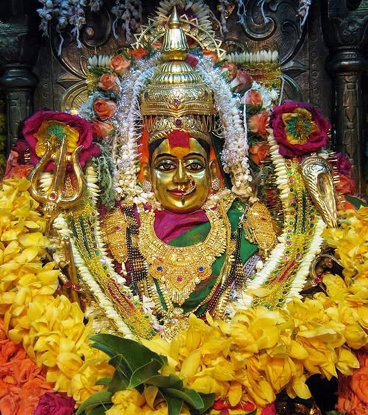 Navratri 2025 what is the meaning of gavdevi Gaum devi | गावदेवी म्हणजे ...