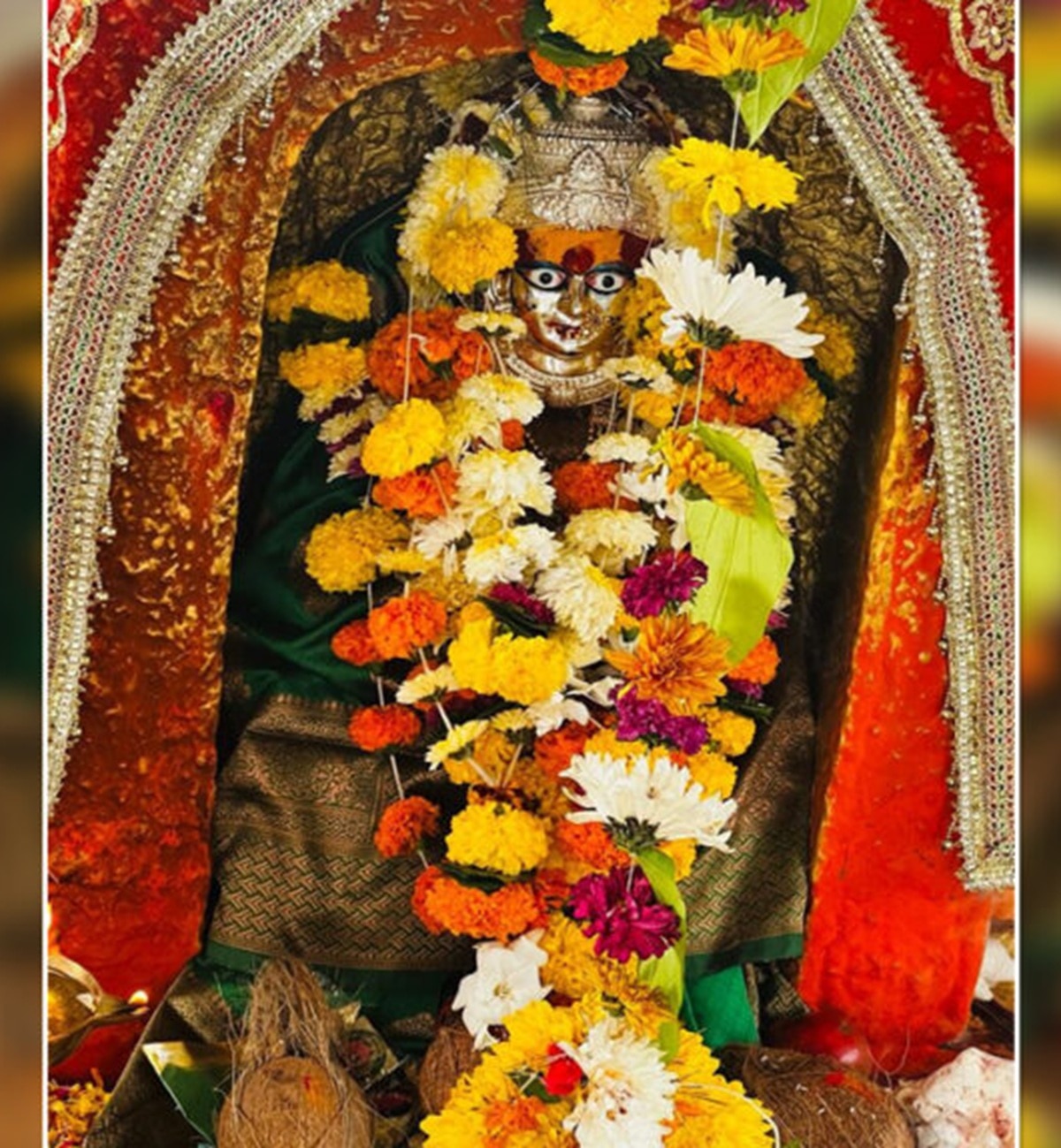 Navratri 2025 what is the meaning of gavdevi Gaum devi | गावदेवी म्हणजे ...