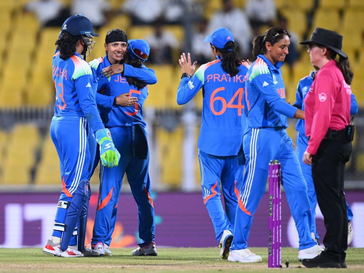 team india won match by 59 runs ind vs srl icc women world cup 2025 ...