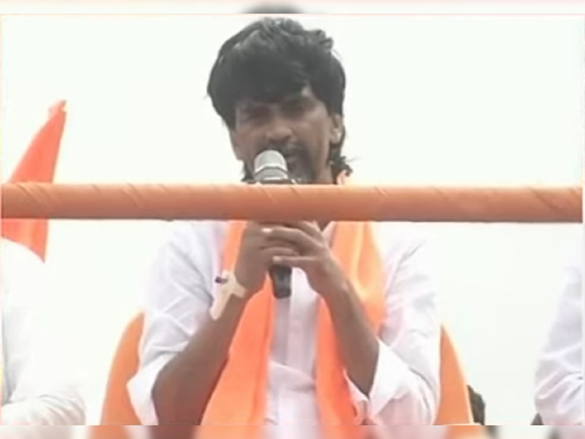 Manoj Jarange Patil Maratha Arakshan Dasara Melava in Narayangaon Maharashtra | Manoj Jarange ...