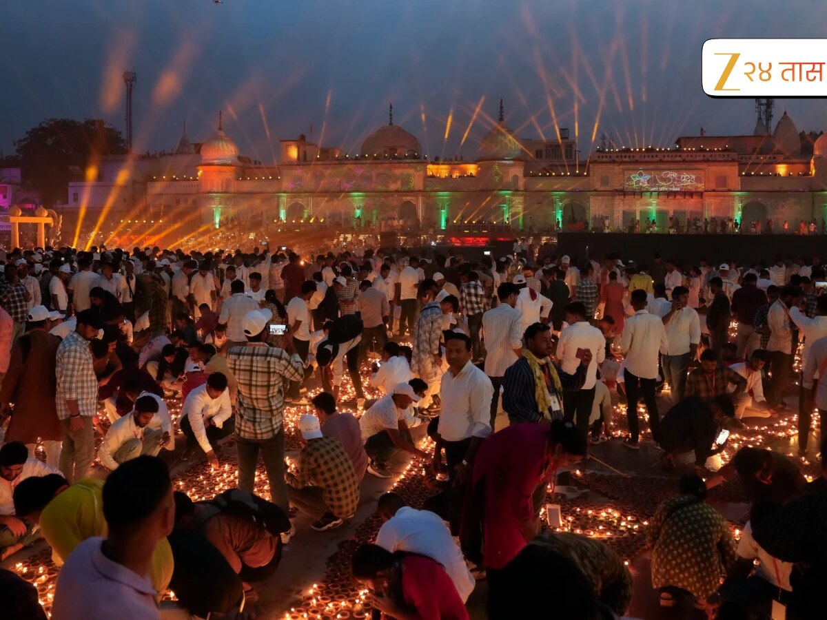 Ayodhya glows in divine splendour over 26 lakh lamps light up Deepotsav ...