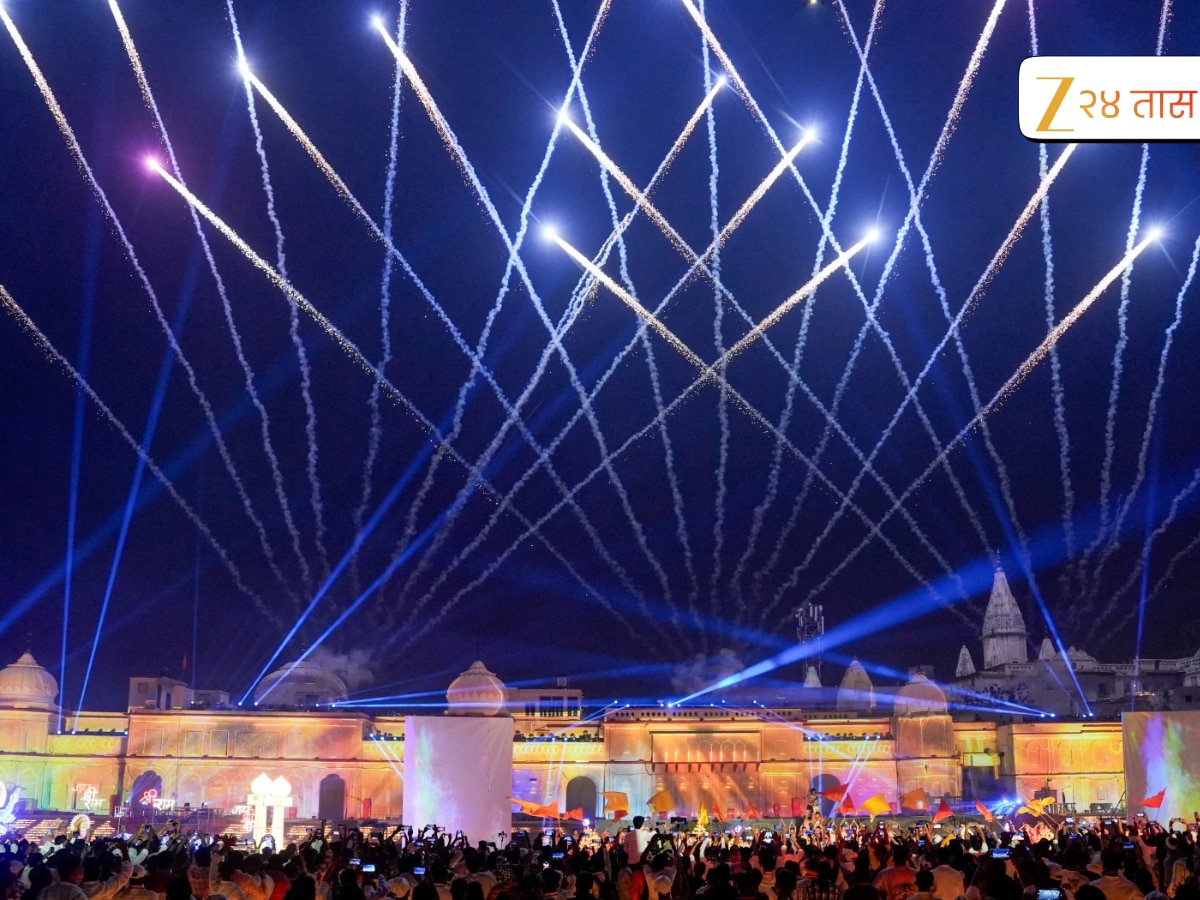 Ayodhya glows in divine splendour over 26 lakh lamps light up Deepotsav ...