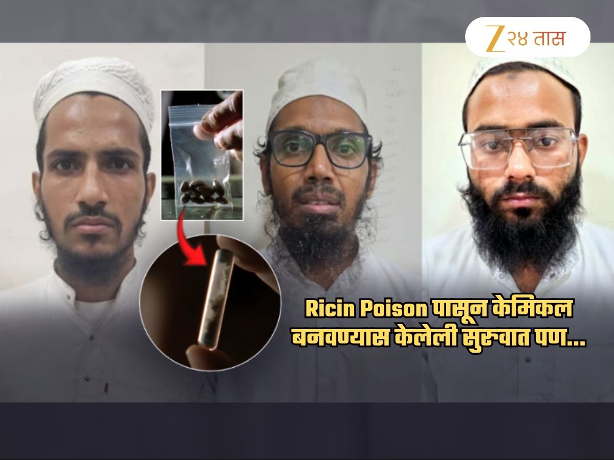 chemical attack gujrat Ricin poison terror plot busted Telangana doctor 2 from UP arrested ...