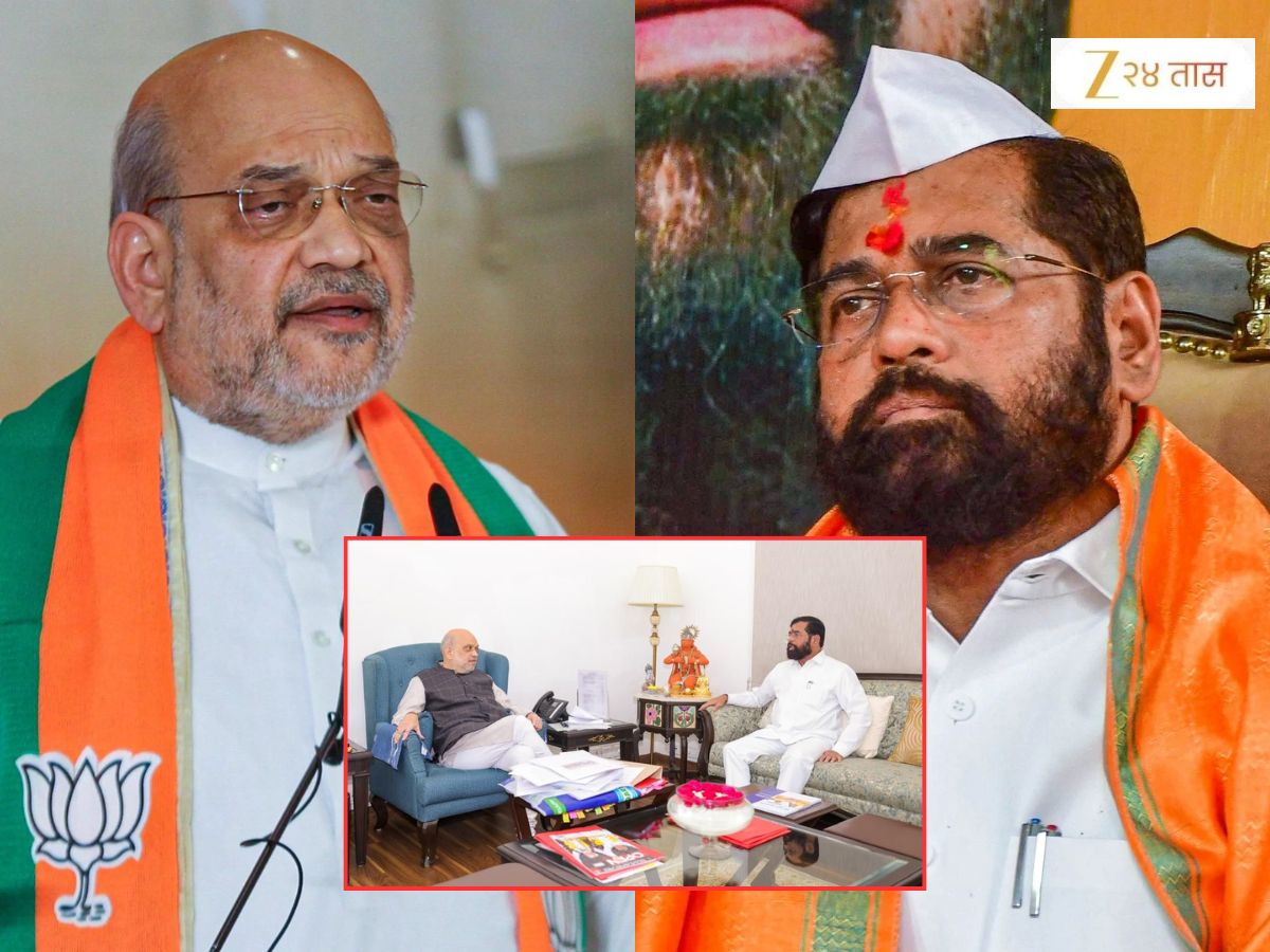 Shivsena Ekanth Shinde Press Conference after meeting Home Minister ...