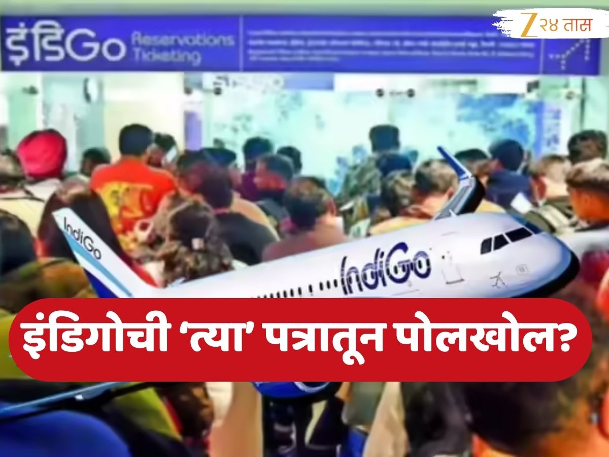 '18 हजारात 3 जणांचं कामं अन्...'; 'त्या' पत्रातून IndiGo मॅनेजरवर गंभीर ...