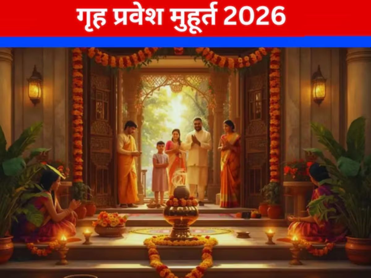 गृहप्रवेशासाठी मुहूर्त शोधताय? पहा 2026 मधील शुभ तरखांची यादी; 'हे' तीन ...