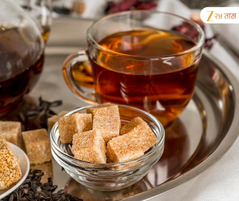 use deshi Khand brown sugar in tea for Diabetes | साखरेऐवजी चहामध्ये ...