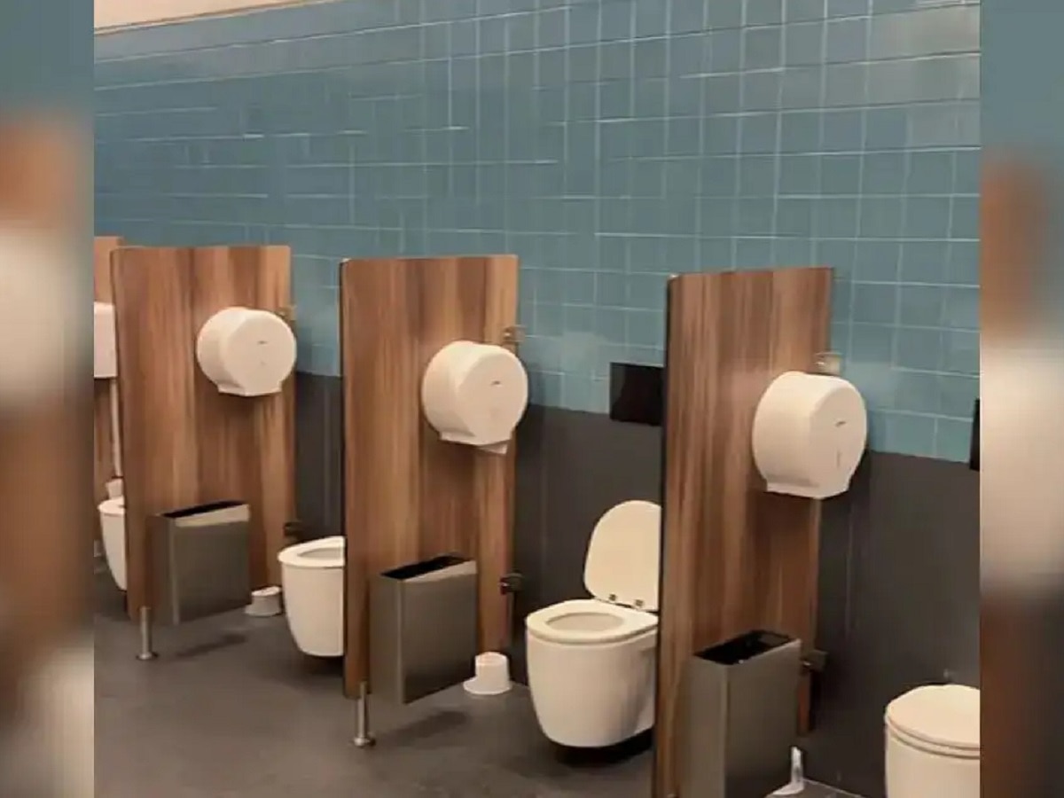 concept of toilets without doors in Portugal womans experience sparked ...