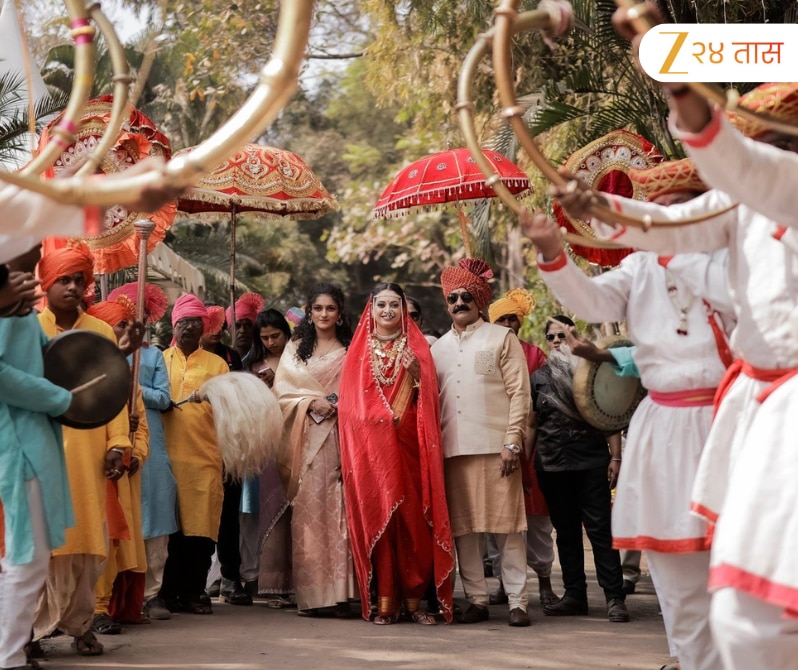 Satara Shriniwas Patil Grand Daughter Anusaya Patil Get Married see ...