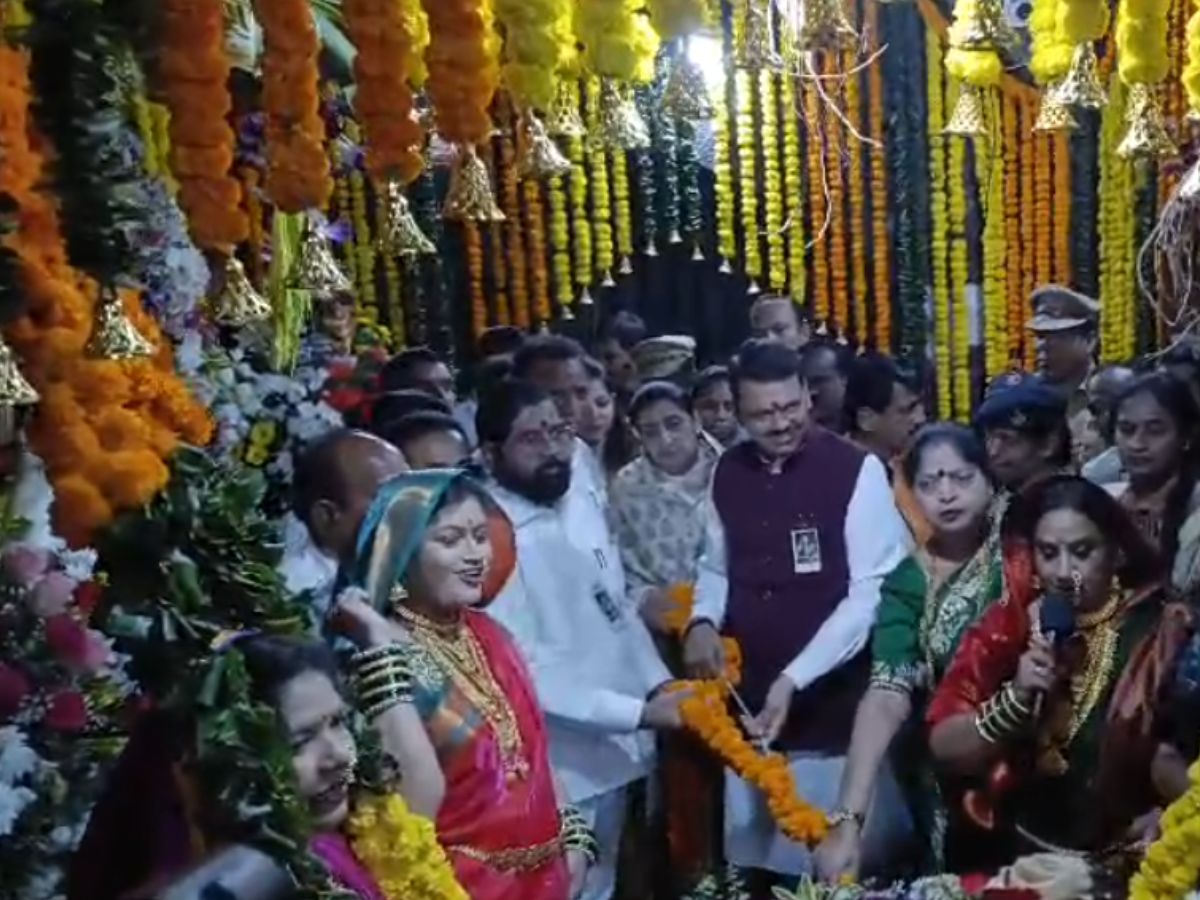 डोळ्याचं पारणं फेडणारा शिवजन्म सोहळा! शिवजन्मभूमी शिवनेरीवरील Shiv ...