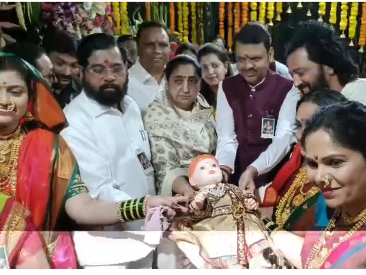 डोळ्याचं पारणं फेडणारा शिवजन्म सोहळा! शिवजन्मभूमी शिवनेरीवरील Shiv ...