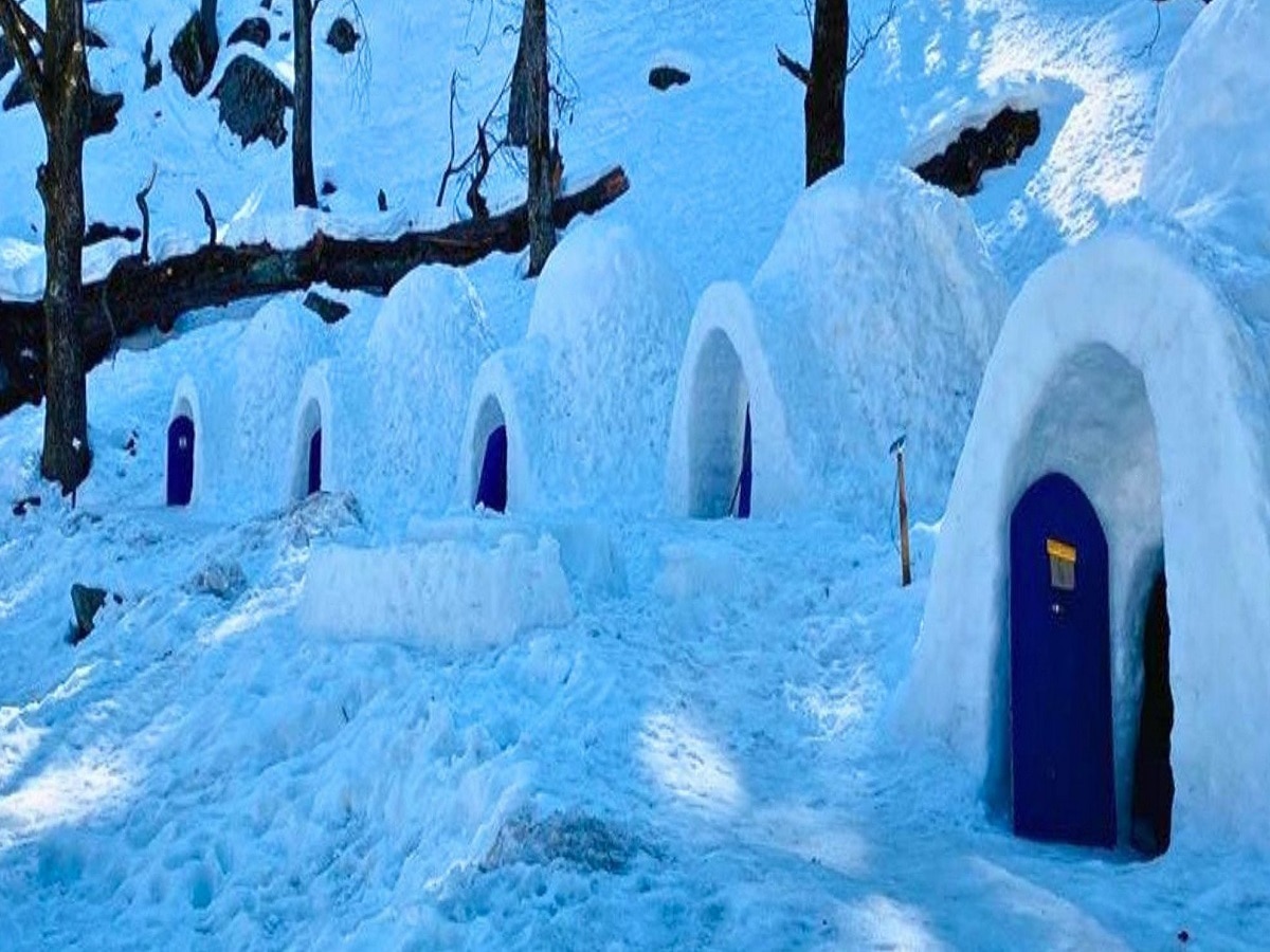 Indias only indigenous igloo at 10000 feet tourists flock from all over ...